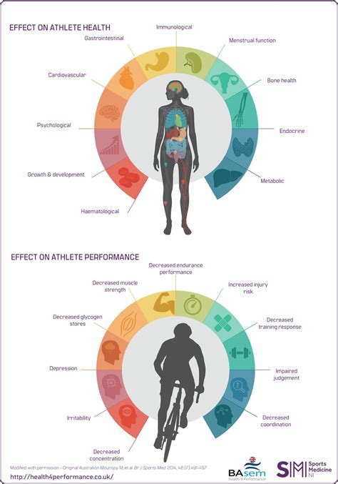 Infographic Relative Energy Deficiency In Sport An Infographic Guide