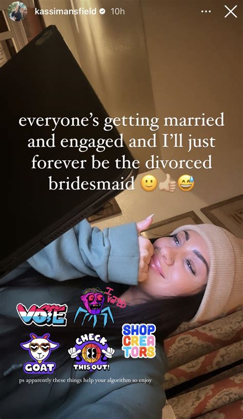 Kassi Mansfield Adding Stickers To Help Her Algorithm Rgymsnark