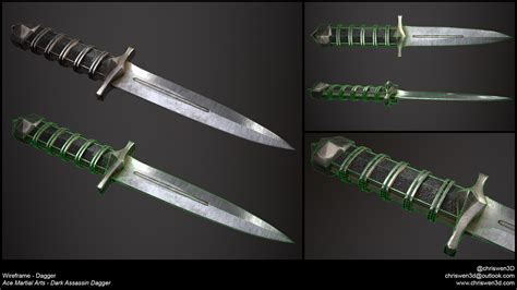 Chris Wen Ace Martial Arts Dark Assassin Dagger