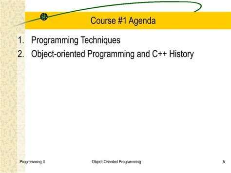 ppt object oriented programming powerpoint presentation free