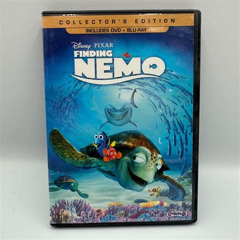 Finding Nemo Collectors Edition 3 Disc Combo Dvd Blu Ray Disney 2003 Etsy