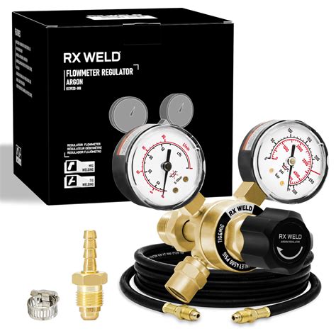 Rx Weld Argon Regulators Gauges Gas Welding Regulator For Mig And Tig