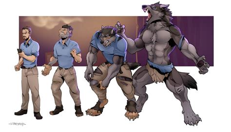 Werewolf Blank Template Imgflip