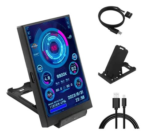 Tela Secundária Pc 35 Polegadas Ips Display Cpu Gpu Ram Hdd Parcelamento Sem Juros