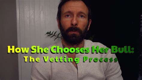 King Mihlyian How She Chooses Her Bull The Vetting Process Manyvids