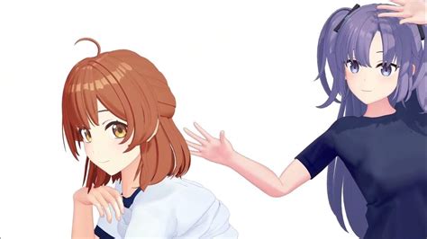 Mmd 早瀬ユウカ体操服、花海佑芽体操服、錦木千束体操服で虎視眈々 Youtube