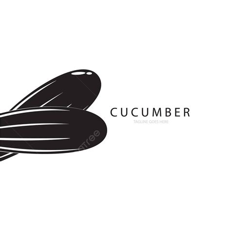 Cucumber Icon Logo Vector Icon Logo Ingredient Vector Icon Logo