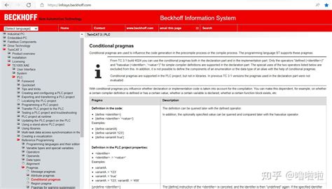 Twincat3 的条件编译 知乎