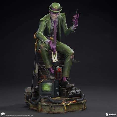 Dc Riddler Premium Format Figure Sideshow Collectibles 300892