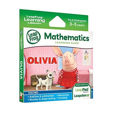 Leapfrog Olivia Learning Game Works With Leappad Tablets Leapstergs