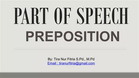 Preposition Ppt Preposition Ppt
