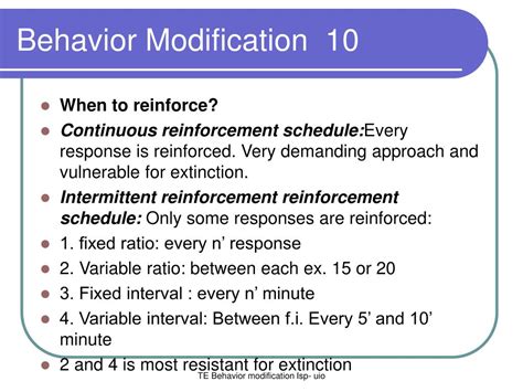 Ppt Behavior Modification 1 Powerpoint Presentation Free Download