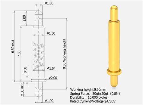 Rtench Custom Quality Double Ended Sided Pogo Pin Wholesale Manufacturer