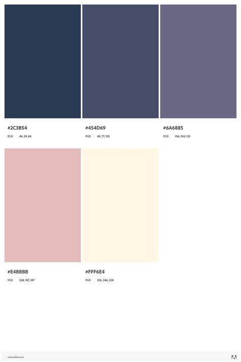 7 Color Palettes Ideas Colour Pallete Hex Color Palette Color Palette