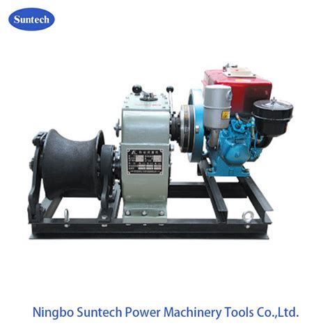 3 Ton Portable Wire Pulling Tools High Efficiency Powered Electrical