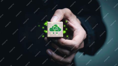 Premium Photo Concept Decrease Carbon Dioxide Of Reduce Greenhouse Gas Emission For Climate