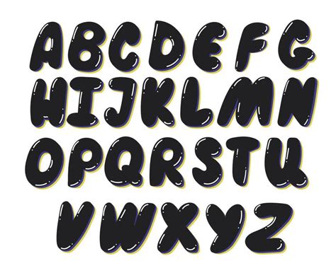 Black Letters Vector Art Icons And Graphics For Free Download