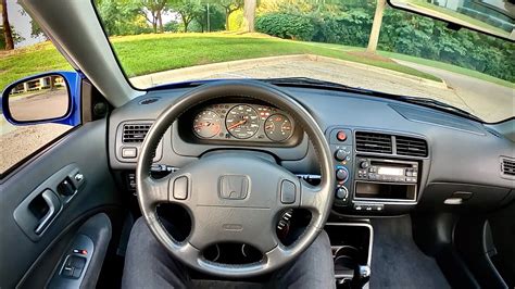 1999 Honda Civic Si Pov Driving Impressions Youtube