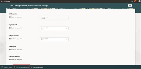 Unable To See Zone Worker Assignment” Option In Advance Inventory — Cloud Customer Connect