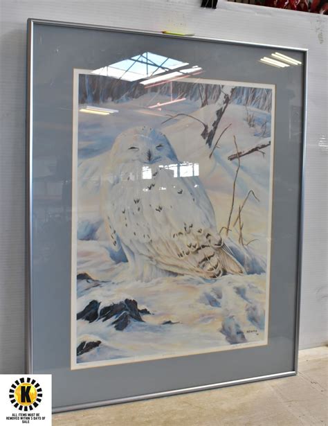 24x30 Gallery Gail Adams Snowy Owl Wwrite Up