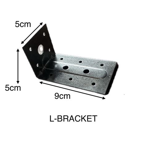 L Bracket Galvanized Iron Gi L Bracket L Bracket Besi Atap Shopee Malaysia