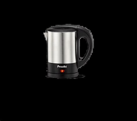 Preethi Armour Ek707 1 Liter Electric Kettle Steelblack