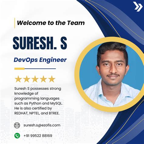 Suresh S On Linkedin Newbeginnings Teamezofis