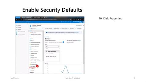 Microsoft 365 Mfa Enable Security Defaults Pptx