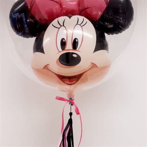 Mickey Or Minnie Mouse Bubble Balloon Confetti Balloons