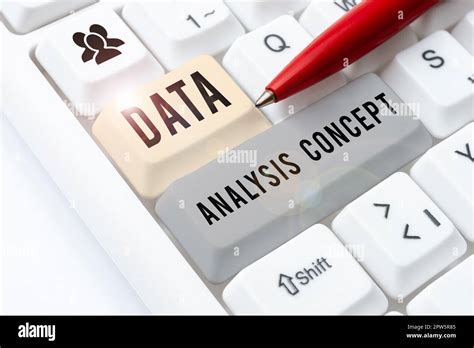 Sign Displaying Data Analysis Concept Business Showcase Evaluating Data Using Analytical And