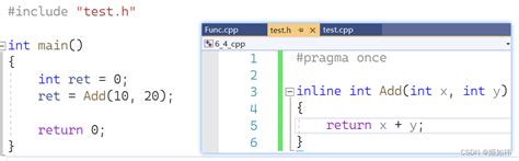 21天学会c：day6 内联函数