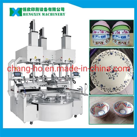 Factory Supply 3 Color Pad Printer For Ceramic Tableware Pad Printer