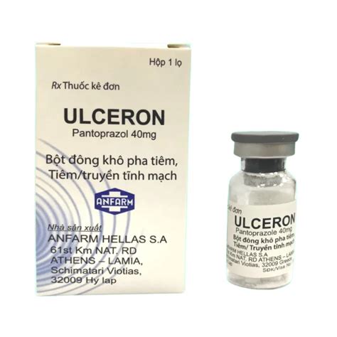 Ulceron Hộp 1 Lọ Điều Trị Và Phòng Ngừa Các Chứng Loét Dạ Dày Tá