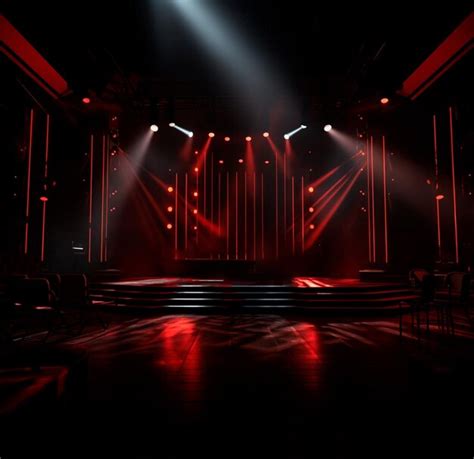 Premium Ai Image Stage Background Image For Composition