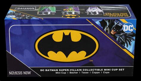 Shot Glasses Dc Batman Super Villains