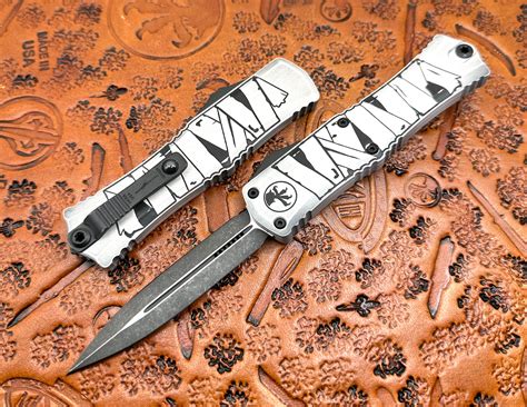 Microtech Knives Hera Ii Mini Double Edge Mummy Wrap Signature Series