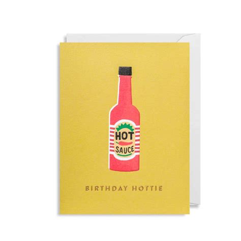Birthday Hottie Mini Card Lagom Design Outer Layer