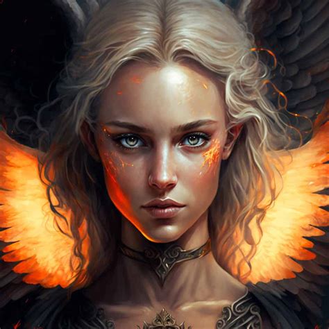 Seraphim Angels Fiery Loyal To God