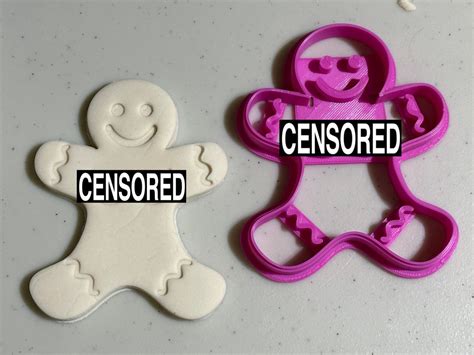 Adult Cookie Cutter Ginger Titty Girl Etsy