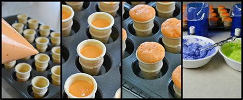 Mini Candy Corn Pinata Cake Pop Cones