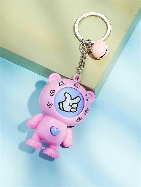Guessing Toy Charm Keychain Keychain Toys Women Accessories