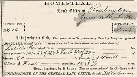 Legacy Project Honors Letitia Carson Oregons Only Black Homesteader