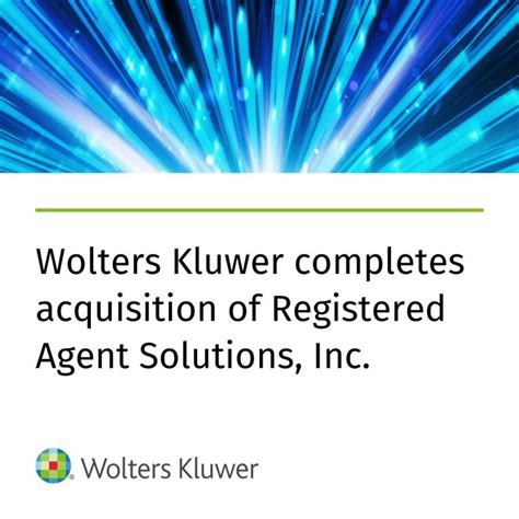 Wolters Kluwer Acquires Rasi To Grow Ct Corporation Mark Eppley