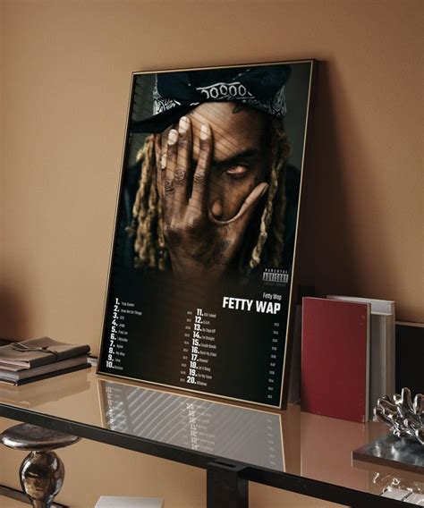 Fetty Wap Fetty Wap Album Cover Poster For Home Wall Art