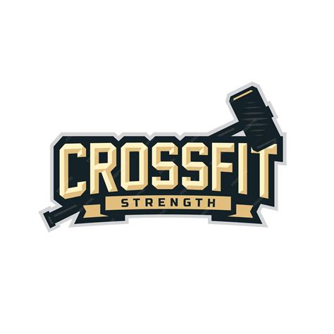 Premium Vector Modern Vector Professional Logo Emblem For Crossfit
