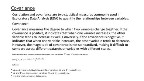 Exploratory Data Analysispptx For Data Analytics Pptx Databases