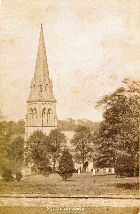 The Andrews Pages Picture Gallery Derbyshire Edensor St Peters Church