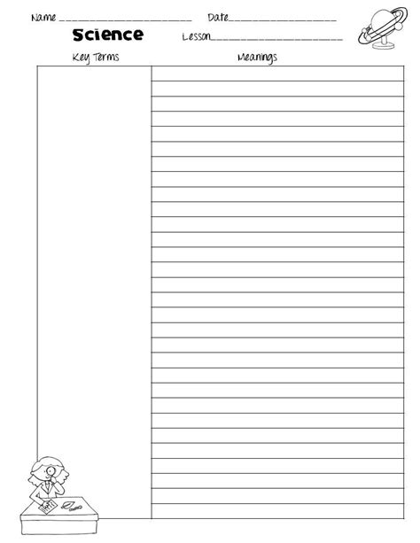 Best Note Taking Template Sample Design Layout Templates