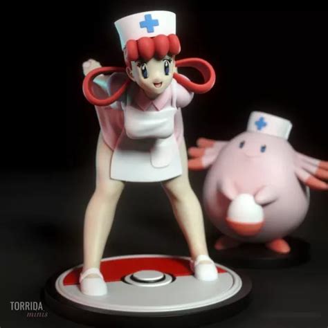 Archivo Stl Impresión 3d Pokemon Nurse Joy Nsfw Torr Cuotas
