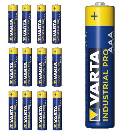 12x Baterie Varta Industrial Lr3 R3 Aaa 1 5v 06 2033 Made In Germany